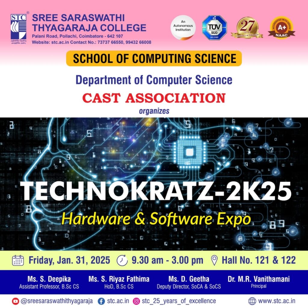 B.Sc. in Computer Science at Sree Saraswathi College
