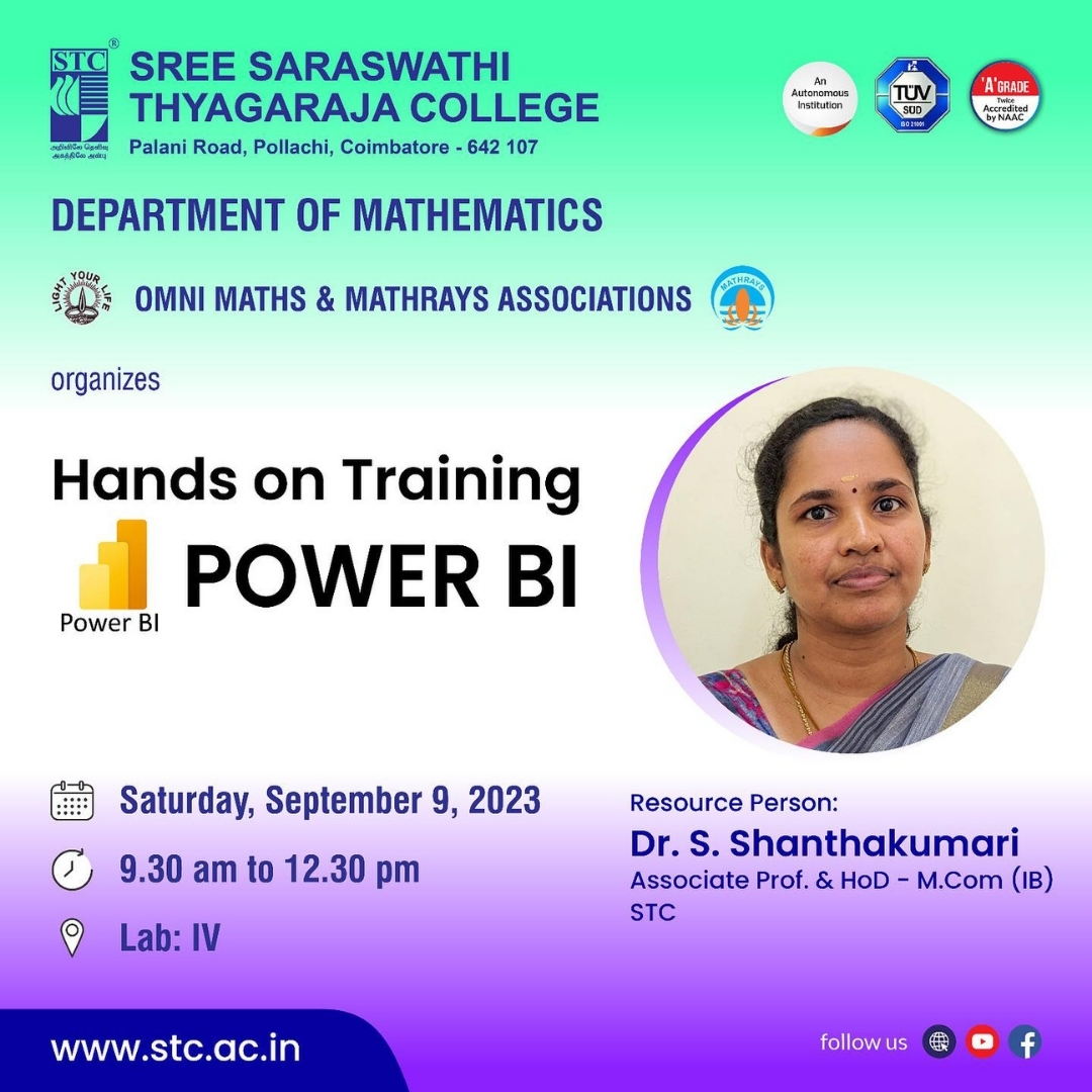 Home → Sree Saraswathi Thyagaraja College