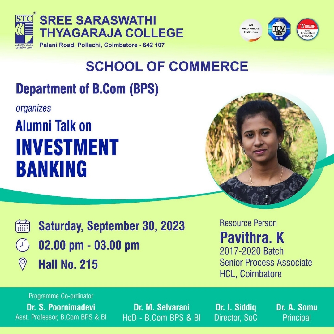 Home → Sree Saraswathi Thyagaraja College