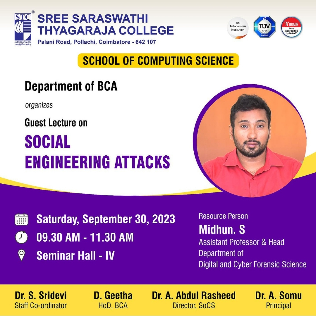 Home → Sree Saraswathi Thyagaraja College