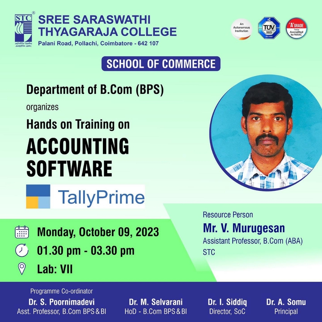 Home → Sree Saraswathi Thyagaraja College