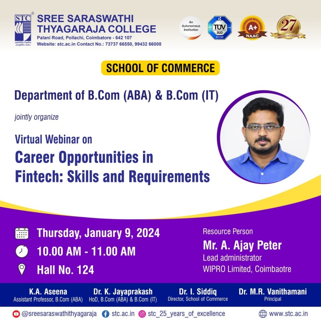 Home → Sree Saraswathi Thyagaraja College
